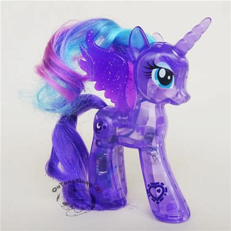 P11 033 Action Figures 10 13 Cm Mały Śliczny Koń Lalki Modelu Światła Księżniczka Luna Zabawki