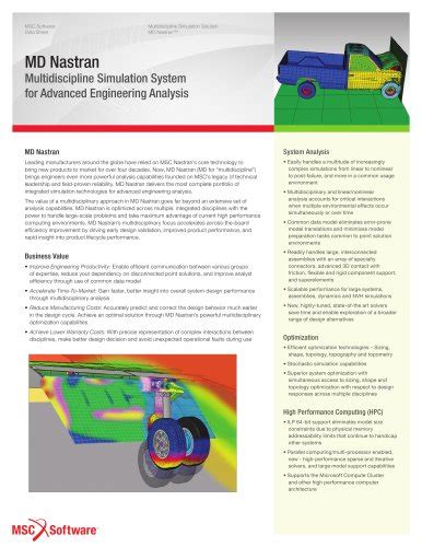 Design And Engineering Simulation Solutions Msc Software Hexagon Manufacturing Intelligence
