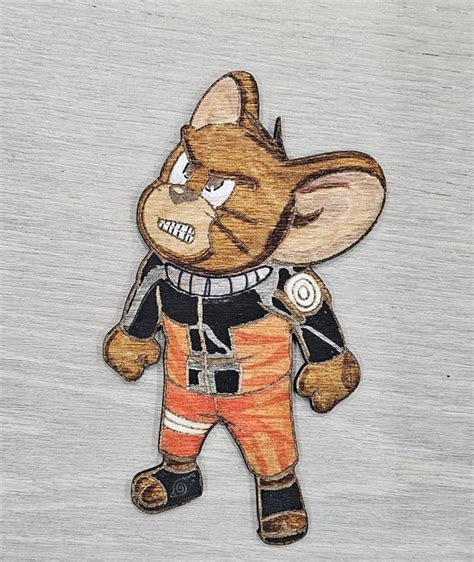 Wooden Medical Mickey Keyblade And Jerry Mouse Colored 5 Images R