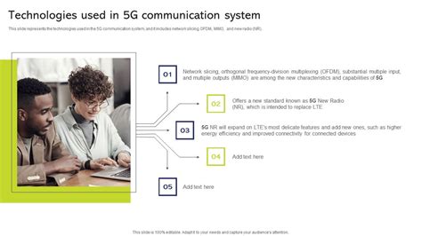 5g And 4g Networks Comparative Analysis Technologies Used In 5g Communicati