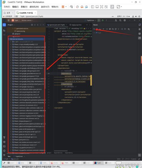 Vmware Centos7下通过idea实现hadoop Mapreduce经典案例之一的topn案例mapreduce经典案例topn Csdn博客
