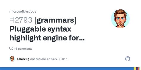 Grammars Pluggable Syntax Highlight Engine For Templating Languages