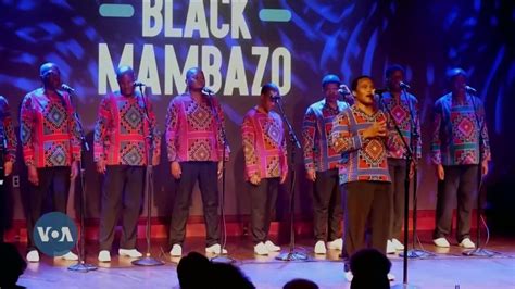 S African Ladysmith Black Mambazo Performs In Washington