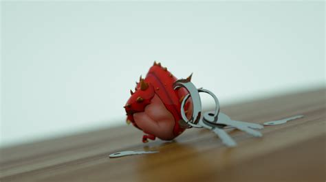 Artstation Doom Cacodemon Keychain Resources