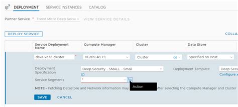 Install The Appliance On NSX T X Deep Security