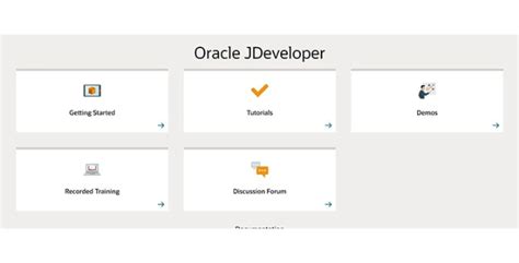 Oracle Jdeveloper Online Integrated Development Environment