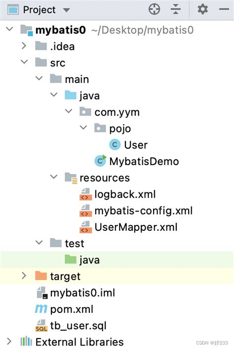 Mybatis框架的快速入门的查询mapper代理思路配置spring Boot 项目 Csdn博客