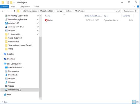 KÊnia Ferreira Blog Primeiros Passos Com O Xampp No Windows
