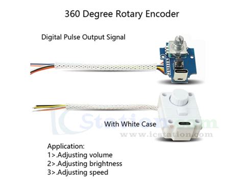 Rotary Encoder Module 360 Digital Potentiometer Icstation
