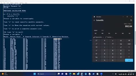 Mortgage Calculator Explained With Python Programming Language Youtube