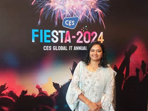Swathi Illuru On Linkedin Happy To Be Part Of Ces Fiesta 2024