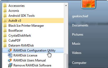 Instructions On How To Create A RAM Drive On Windows
