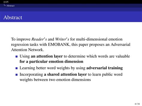 Adversarial Attention Modeling For Multi Dimensional Emotion Regressionpdf