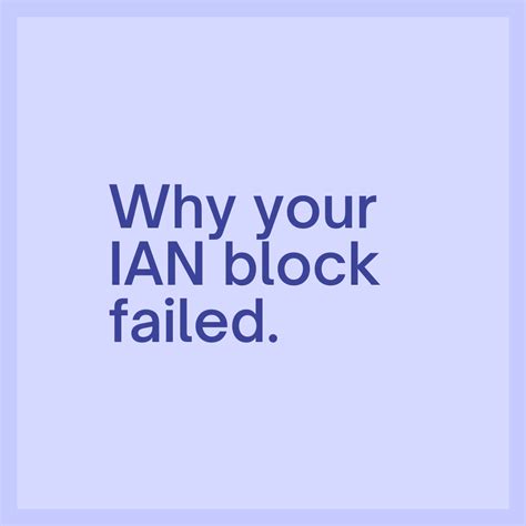 Why Your Ian Block Failed Morning Huddle
