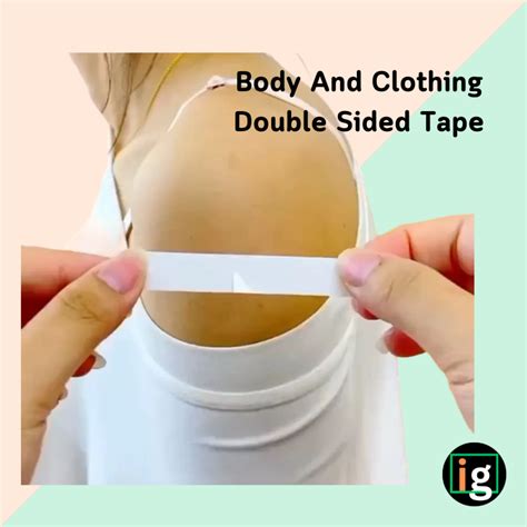 Body And Clothing Double Sided Tape Indiatic Gadgets
