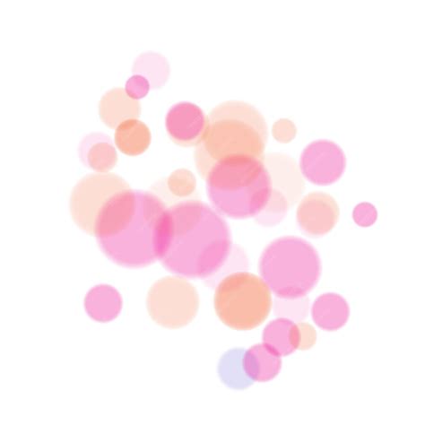 다채로운 투명 Bokeh 조명 벡터 일러스트 레이 션 프리미엄 벡터