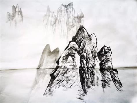 《环球美术》推出16集《中国山水画技法教学》节目示范
