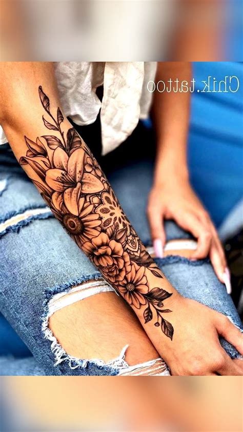 Tattoos For Girls On Lower Arm