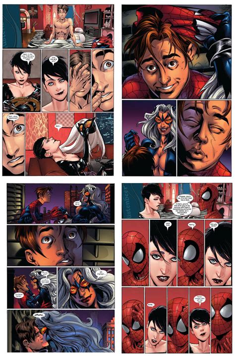 Ultimate Spider Man And Black Cat Lovestory By Larfreeze322 On Deviantart
