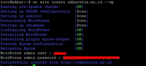 cara install wordpress di wordops ubuntu server
