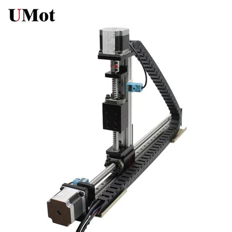 Polar Coordinate 2 Axis Linear Positioning System Linear Guide Rail CNC Table And Robot Arm