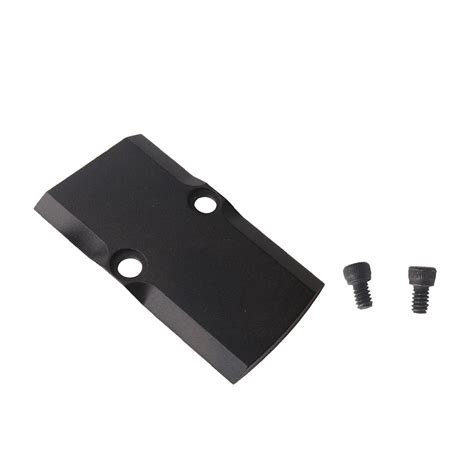 Glock Rmr Cover Plate For Glock 17 19 26 Blk