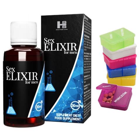 Sexual Health Series Sex Elixir For Men Afrodyzjak Dla Mężczyzn