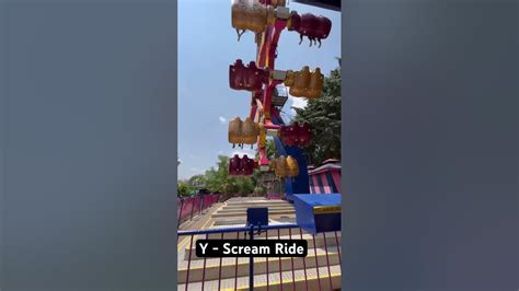 Y Scream Ride Wonderla Bangaluru India Shorts Vlog Youtube