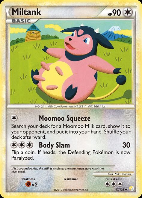 Miltank Hs 47 Pokemon Tcg Pok Cards