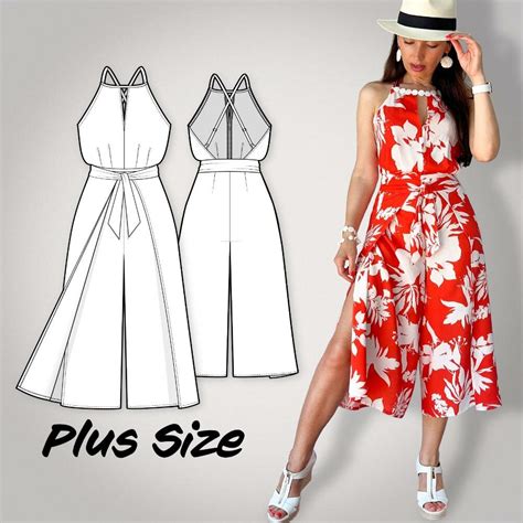 Beach Overall Katja Plus Size Jumpsuit Size 2xl 7xl