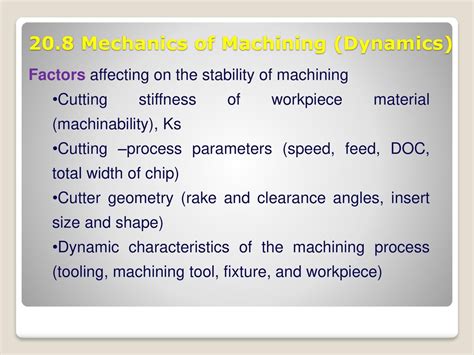 Chapter 20 Fundamentals Of Machining Orthogonal Machining Part 2 Ein