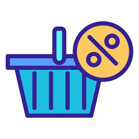 Discount Icon Vector Isolated Contour Symbol Illustration 9961224 Vector Art At Vecteezy