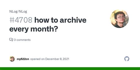 how to archive every month · issue 4708 · nlog nlog · github