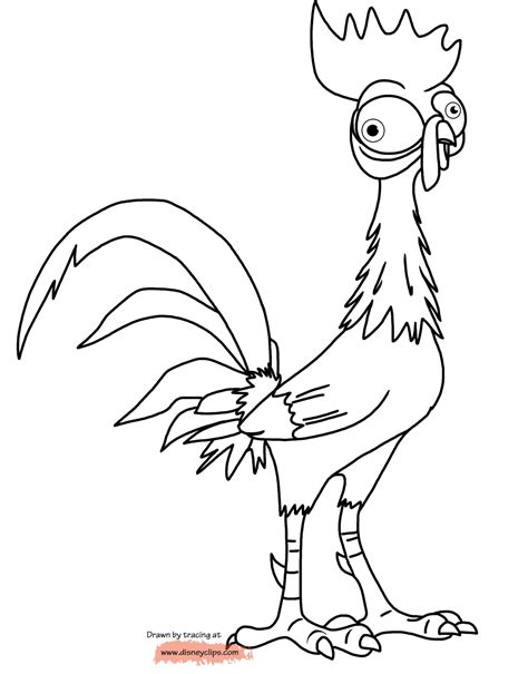 Moana Coloring Pages Pdf Printables