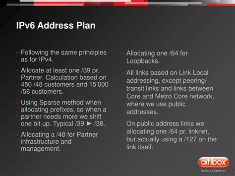 PPT Altibox IPv Deployment Real Use Case N Shared Vlan Model