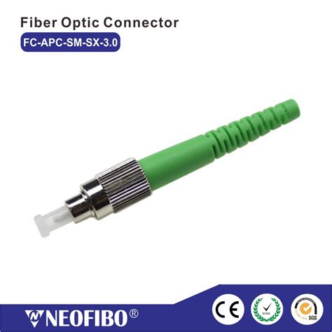 FC APC Connector Green Single Mode Simplex Mm Boot Shenzhen Neofibo Technology Limited