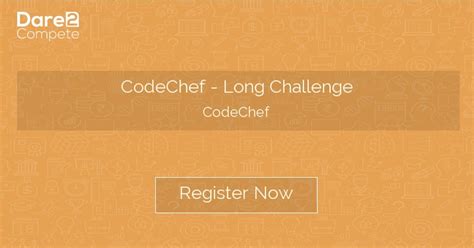 CodeChef Long Challenge By CodeChef Unstop Formerly Dare Compete