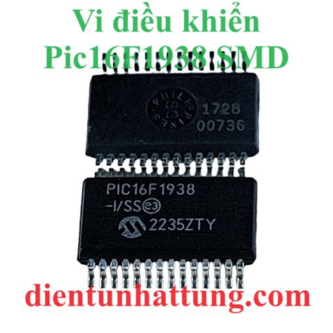 Pic16f84 DÁn Smd Vi ĐiỀu KhiỂn HỌ Pic CỦa Microchip