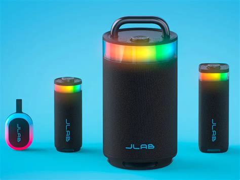 Jlab Launches New Collection Of Portable Party Speakers Giznewsdaily