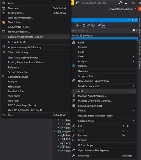 Containerizing N Tier Mvc Net Framework Application With Docker
