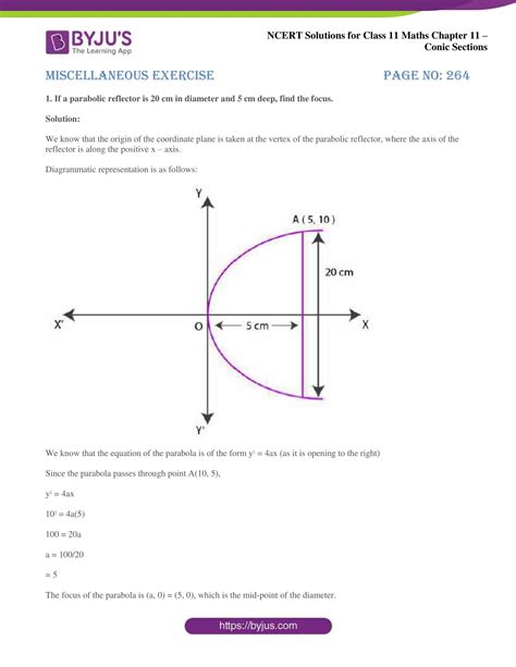 Ncert Solutions For Class 11 Maths Miscellaneous Exercise Chapter 11