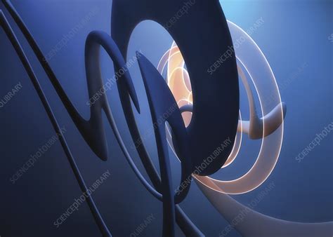 Abstract Swirling Pattern Illustration Stock Image C039 5911 Science Photo Library