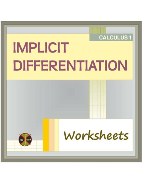 Implicit Differentiation 2 WS 16 Various Problems Typed Solutions