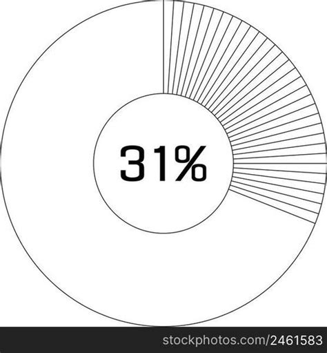 25 Pie Chart Percentage Infographic Round Pie Chart Percentage —