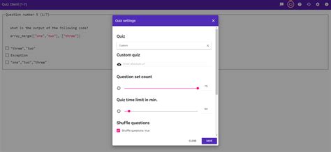 Github Xeurun Quiz Client Quiz Client For Self Testing