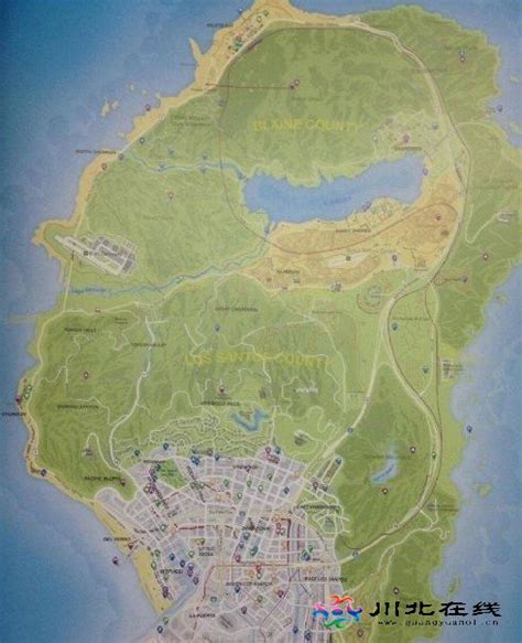 gta5海边住宅地图 g5海滩住宅区位置图 g5 大山谷图库