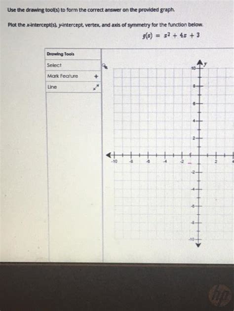 Solved Use The Drawing Tools To Form The Correct Answer On