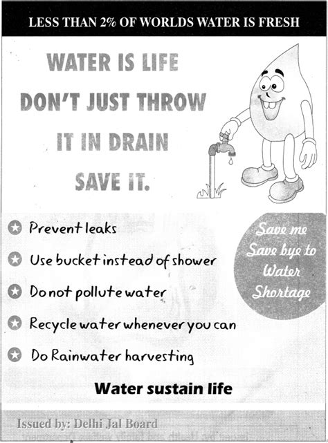 Poster Writing Class 12 Format Examples Cbse Sample Papers