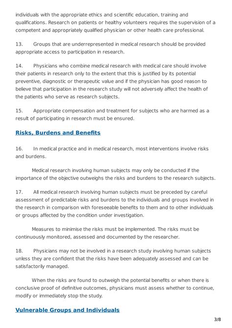 Declaration Of Helsinki 2013 Pdf Medical Health