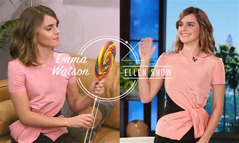 Emma Watson 應徵貼身褓母？聯手ellen可愛惡作劇，失控演出讓你愛上真性情的她 A Day Magazine